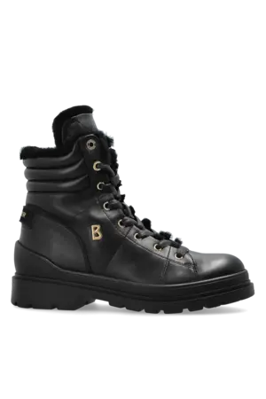 Bogner St. Moritz' Leather Lace-up Boots - Black