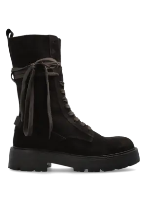 Bogner Suede Lace-up Combat Boots
