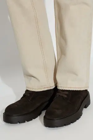 Bogner Suede Lace-up Combat Boots