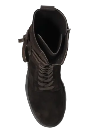 Bogner Suede Lace-up Combat Boots
