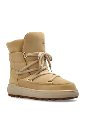 Bogner Suede Lace-up Snow Boots