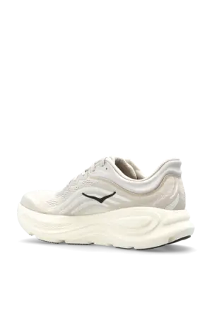HOKA® Bondi Lace-up Sneakers - Cream
