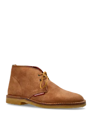 Dsquared2 Suede Lace-up Chukka Boots