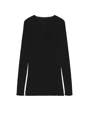 Rick Owens Ribbed Round Neck Shirt