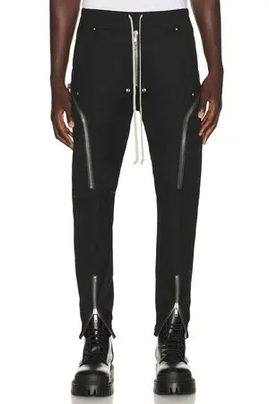 Rick Owens Heizer Cargo Pants - Black