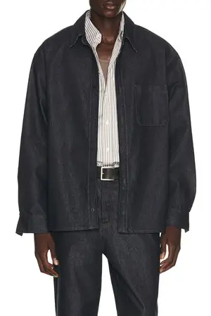 LE17SEPTEMBRE Denim Over Shirt In Blue