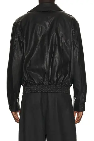 LE17SEPTEMBRE Faux Leather Zip Blouson