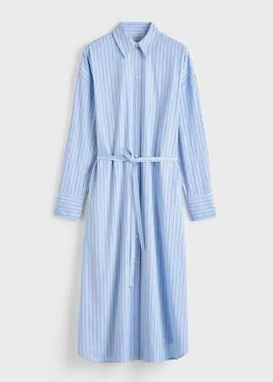 TOTEME Striped Shirtdress