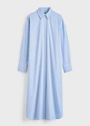 TOTEME Striped Shirtdress