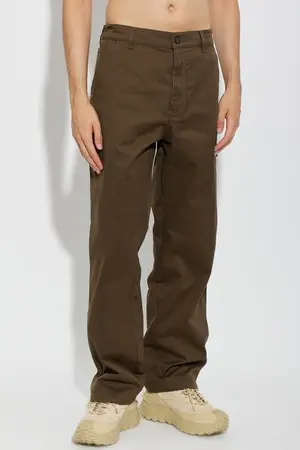 Moncler Pants With Logo Patch