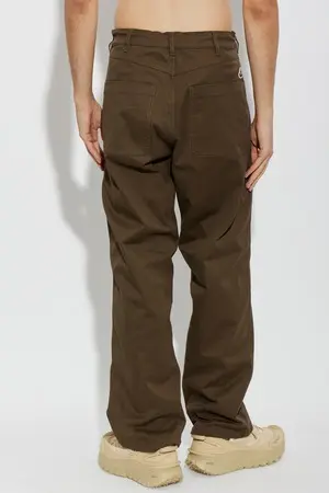 Moncler Pants With Logo Patch