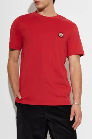 Moncler T-shirt With Logo Patch