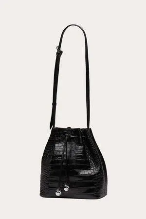 LIFFNER Charm Bucket Small Croc