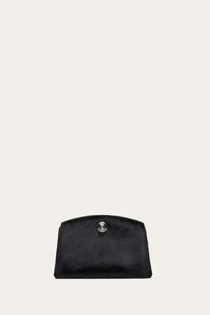 LIFFNER Pushlock Clutch Hair Calf - Black