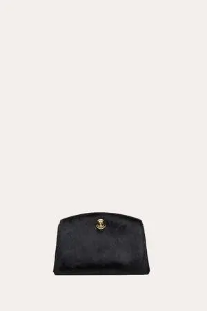 LIFFNER Pushlock Clutch Hair Calf - Black