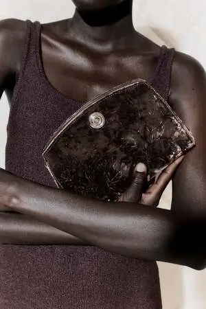 LIFFNER Pushlock Clutch Velvet