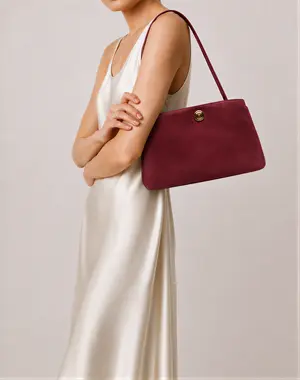 LIFFNER Pushlock Pouch In Suede
