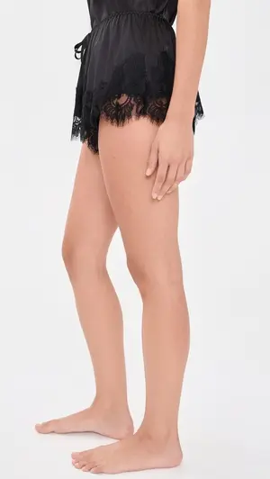 KAT THE LABEL Olivia Shorts - Black