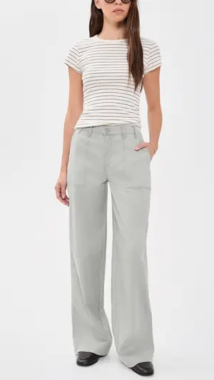 Splendid Colette Wide Leg Pants - Eucalyptus
