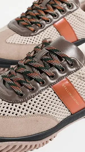 Stella McCartney Suede And Mesh Sneakers