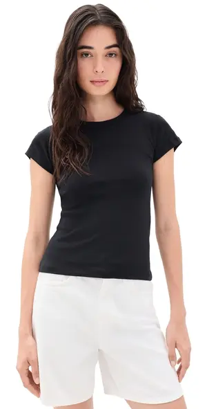 LESET Nando Slim Fit Tee - Black