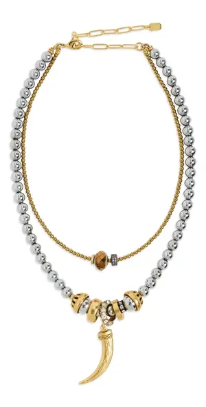 ELIZABETH COLE Hilda Necklace - Crystal