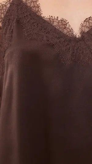 Cami Nyc Racer Silk Charmeuse Camisole