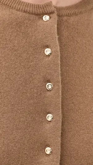 Vince Metal Button Cardigan - Canyon