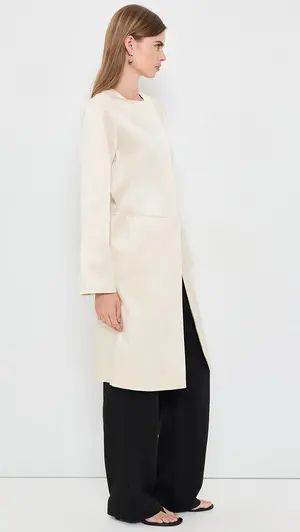 REFORMATION Stella Satin Coat