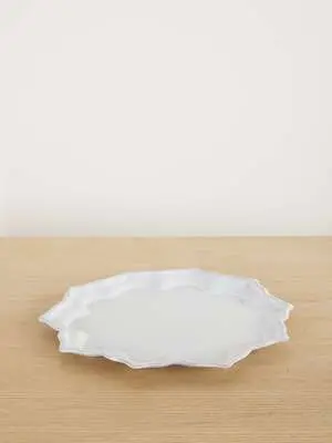 ASTIER DE VILLATTE Istanbul Porcelain Dessert Plate - White