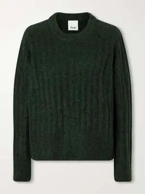 ALLUDE Cashmere And Silk-blend Sweater