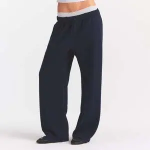 SKIMS Cotton Fleece Oversized Straight Leg Pants