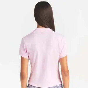 SKIMS Polo | Pink | | Worn In Jersey