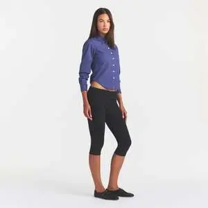 SKIMS Shrunken Button Up Shirt