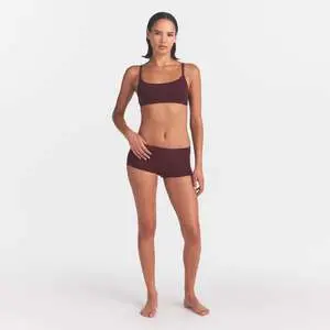 SKIMS Scoop Bralette | Red | | Fits Everybody