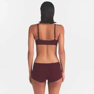 SKIMS Scoop Bralette | Red | | Fits Everybody
