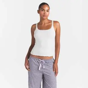 SKIMS Logo Pointelle Cami