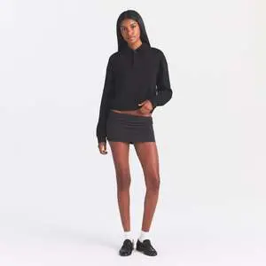 SKIMS Cotton Rib Foldover Mini Skirt