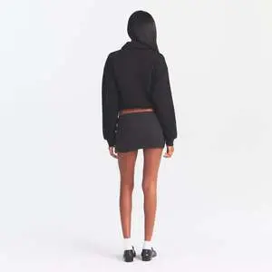 SKIMS Cotton Rib Foldover Mini Skirt