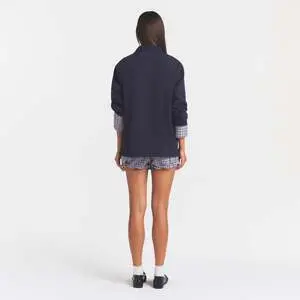 SKIMS Oversized Boyfriend Fleece Polo
