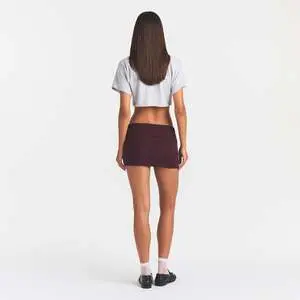 SKIMS Foldover Mini Skirt