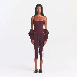SKIMS Fits Everybody Cami Bodysuit - Currant