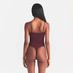 SKIMS Fits Everybody Cami Bodysuit - Currant