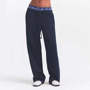 SKIMS Cotton Fleece Classic Straight Leg Pants