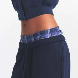 SKIMS Cotton Fleece Classic Straight Leg Pants