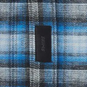 SKIMS Oversized Plaid Flannel Pants With Double Waistband