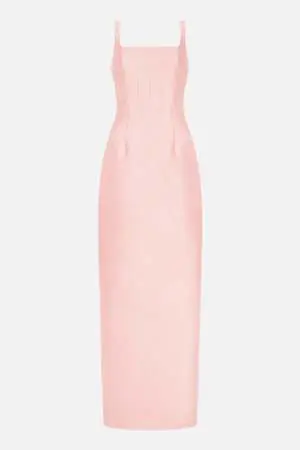 EMILIA WICKSTEAD Megara Dress In Embossed Cloqu