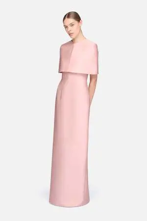 EMILIA WICKSTEAD Domie Cape In Embossed Cloque