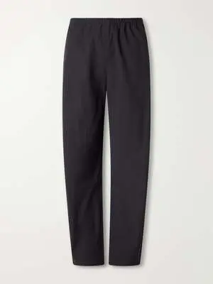 LA LIGNE Colby Cotton-poplin Wide-leg Pants