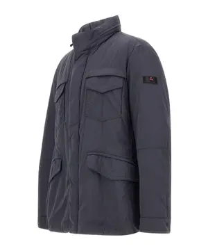 Peuterey Stripes Mfc Hooded Parka Coat